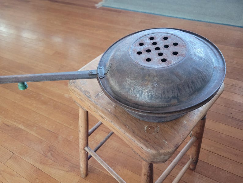 Corn Popper/nut Roaster - Antique - Etsy