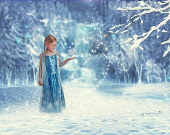 Frozen backdrop | Etsy