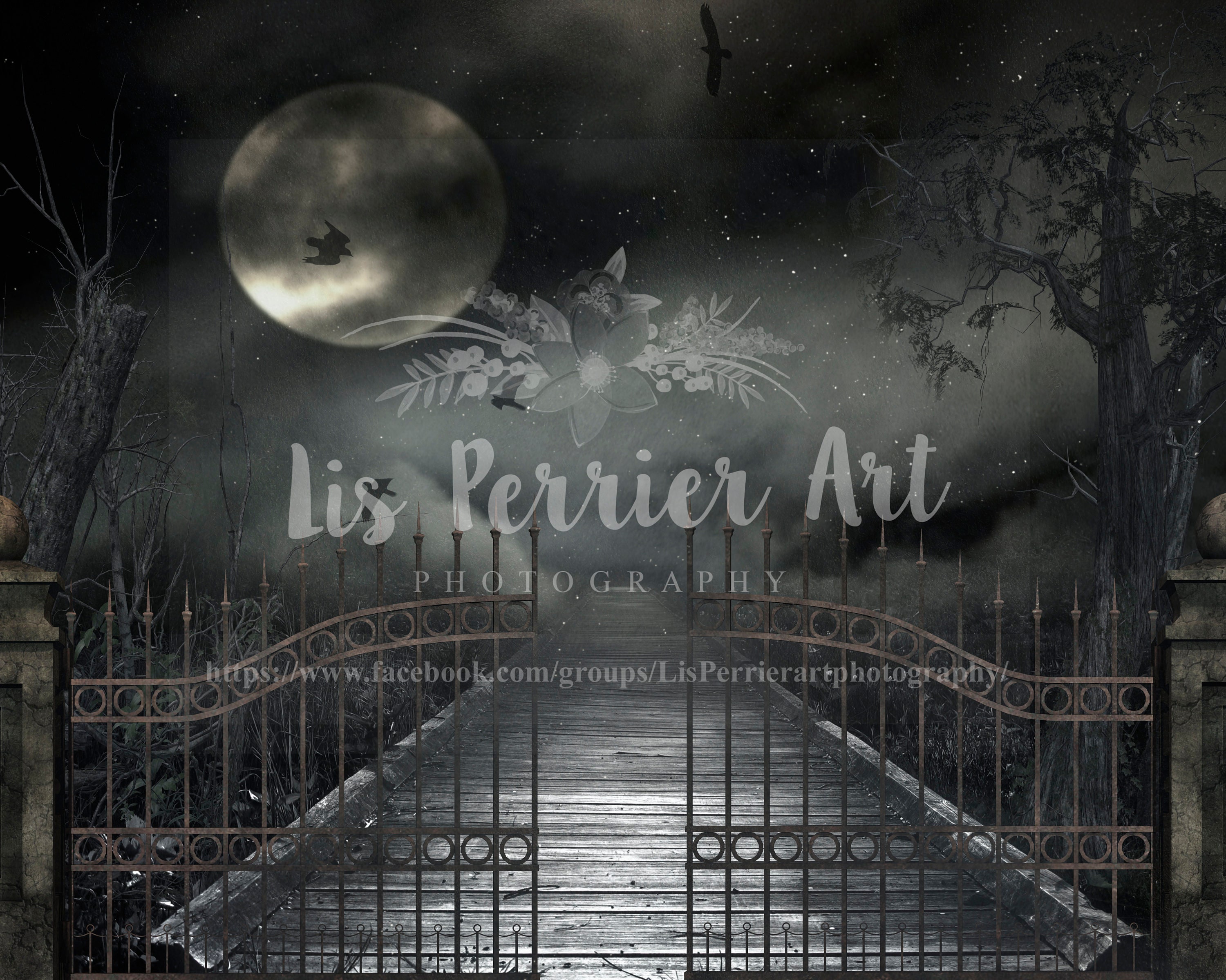 Halloween Cemetery Digital/background/composite - Etsy