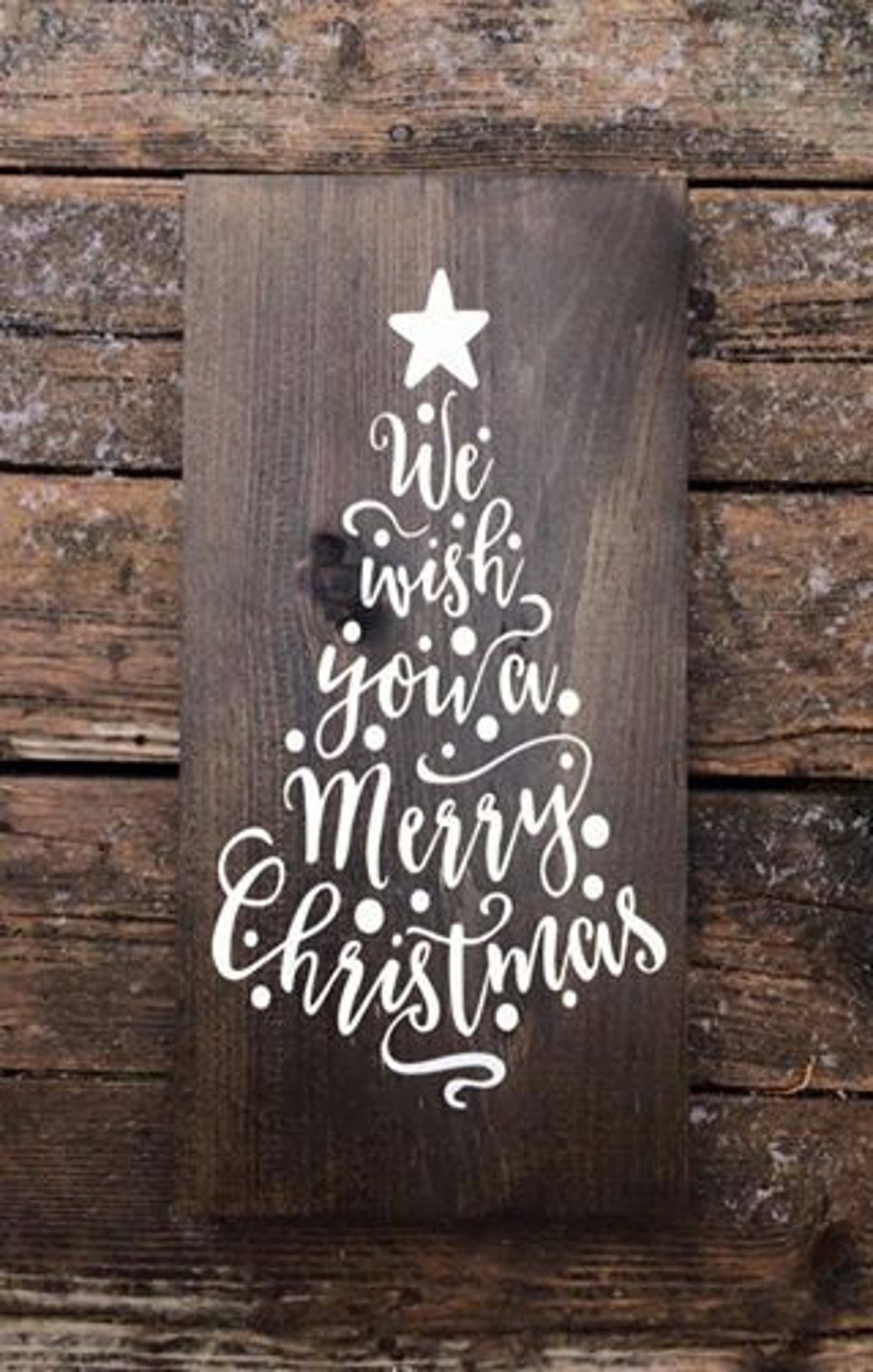 Rustic Christmas Signs - Etsy Canada