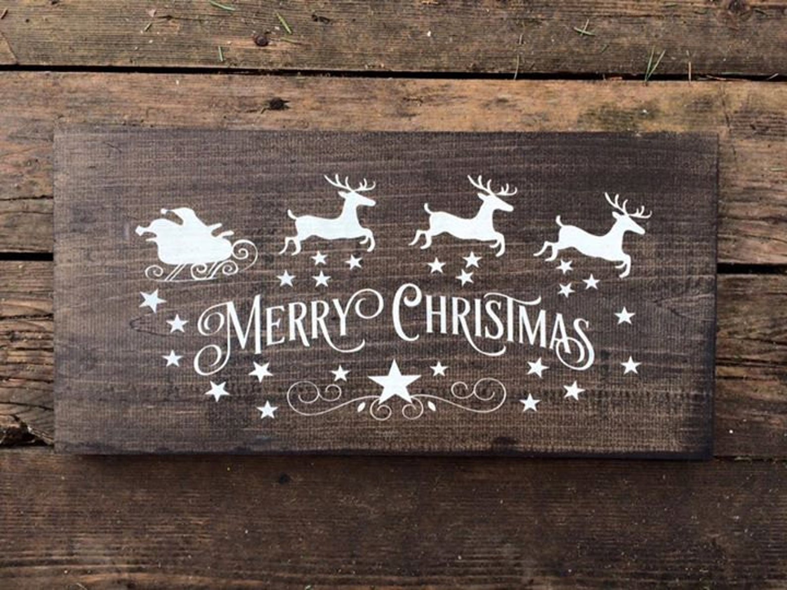 Rustic Christmas Signs - Etsy Canada