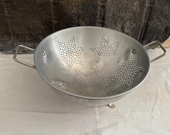 Vintage Aluminum Metal Star Colander 1950s Kitchen Decor - Etsy