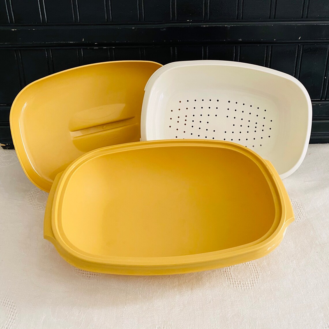 Vintage Tupperware Yellow Steamer/rice or Veggie Steamer | Etsy