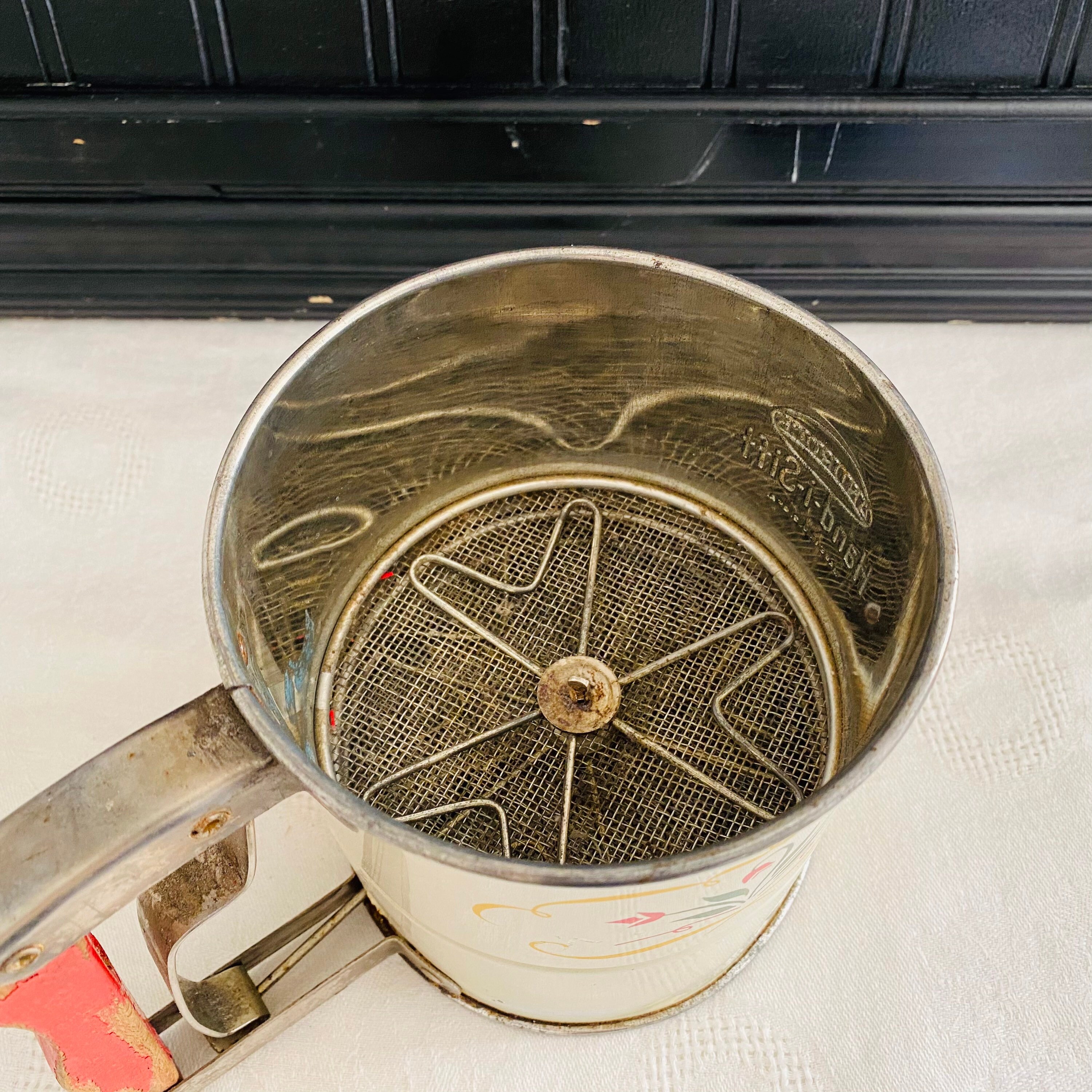 Vintage Androck Hand-i-sift Decorative Triple Screen Sifter - Etsy