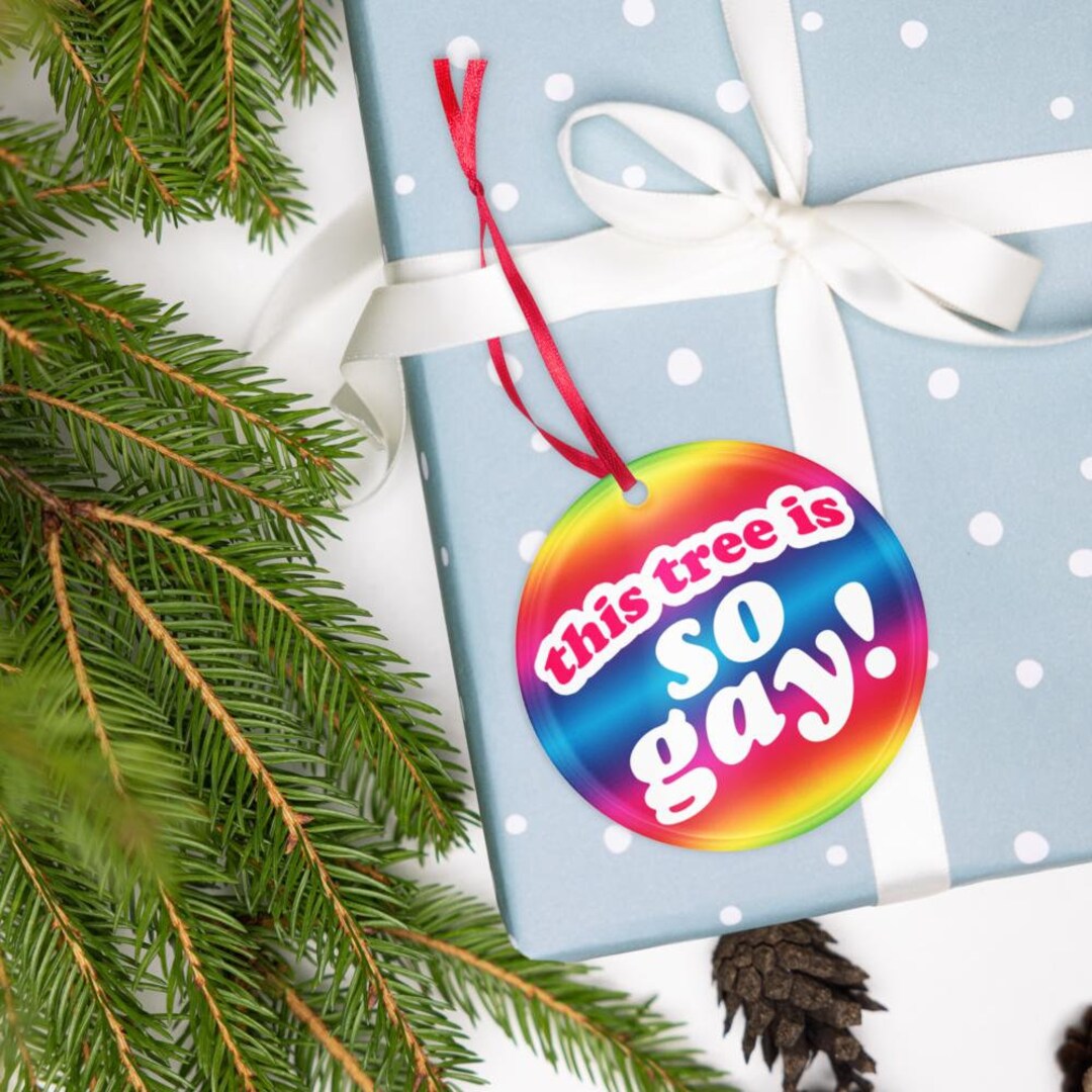Christmas Ornaments Gay Christmas Ornaments Pride Ornament Gay Pride ...