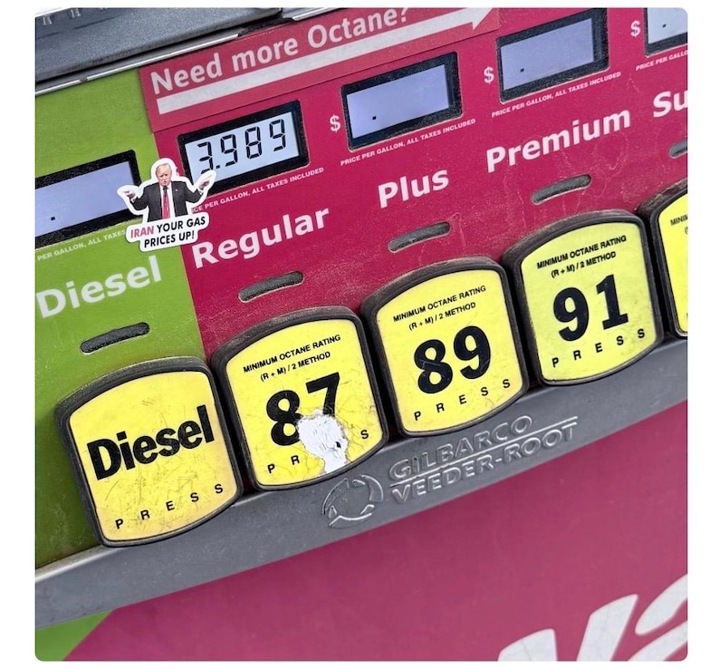 100 Pc IRAN Your Gas Prices up Sticker Pack I Did That Trump Sticker ...