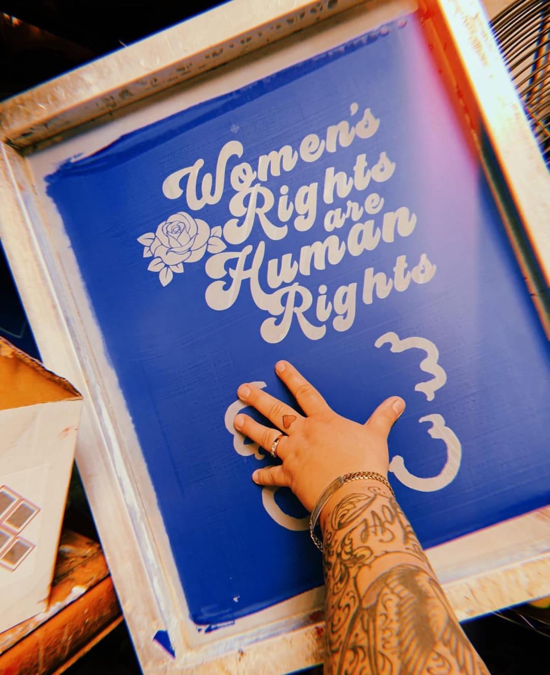 DIY Screen Print Diy Screen Printing Screen Frame Screen Printing Diy ...