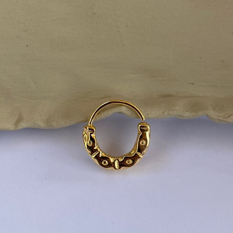 Tribal Nose Ring - Etsy