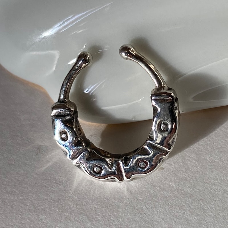 Fake Septum Ring - Etsy
