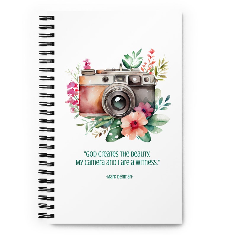 Beautiful Watercolor Floral Retro Camera | "god Creates the Beauty. My ...