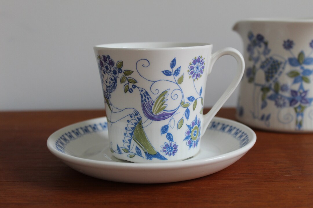 Figgjo Turi-design Lotte Cup & Saucer - Etsy UK