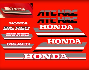 Honda Big Red Decals - Etsy Canada