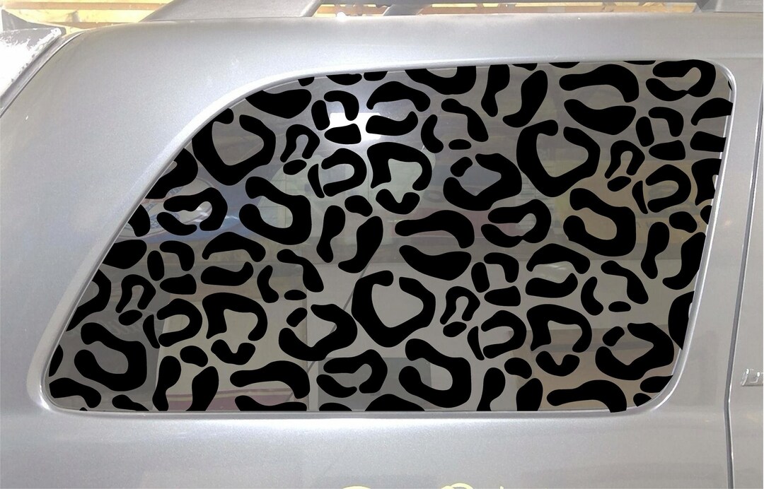 Kit of 2 Cheetah / Leopard Decal Rear Windows Fits Toyota Sequoia 2008 ...