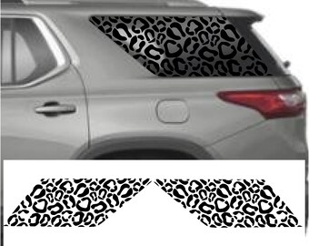 Kit of 2 USA Flag Decal Rear Windows Fits Chevy Traverse | Etsy