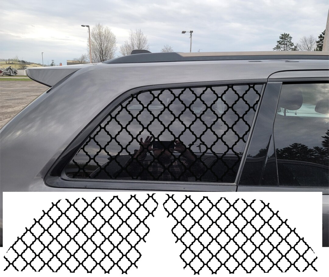 Kit of 2 Victorian Endless Decal Rear Windows Fits Jeep - Etsy Canada
