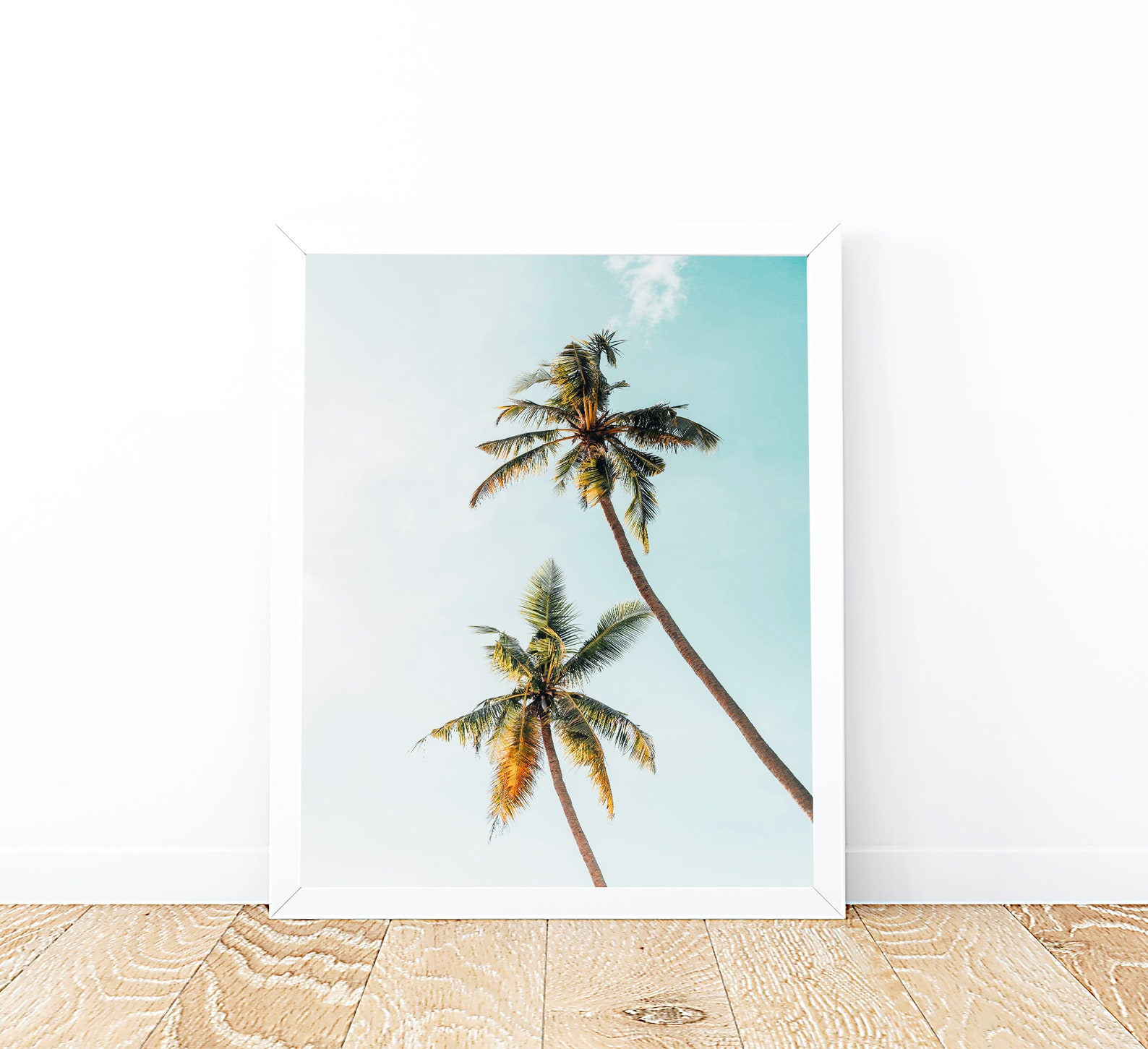 Palm Tree Wall Art Print Palm Tree Poster Tropical Wall Art | Etsy