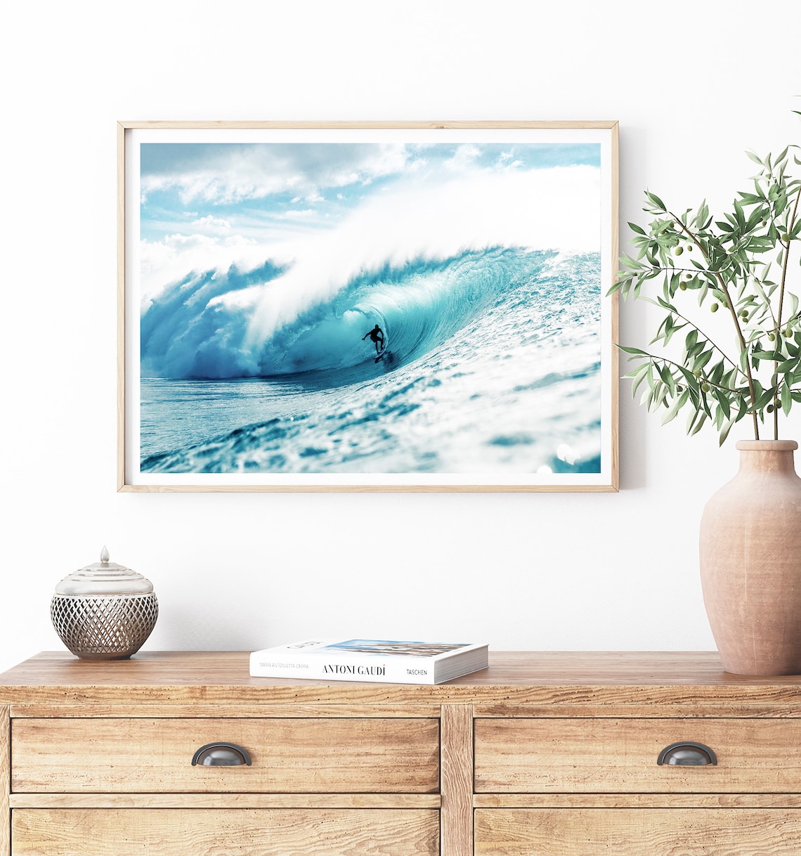 Surfing Wall Art Print Big Wave Print Aerial Surfing Print - Etsy