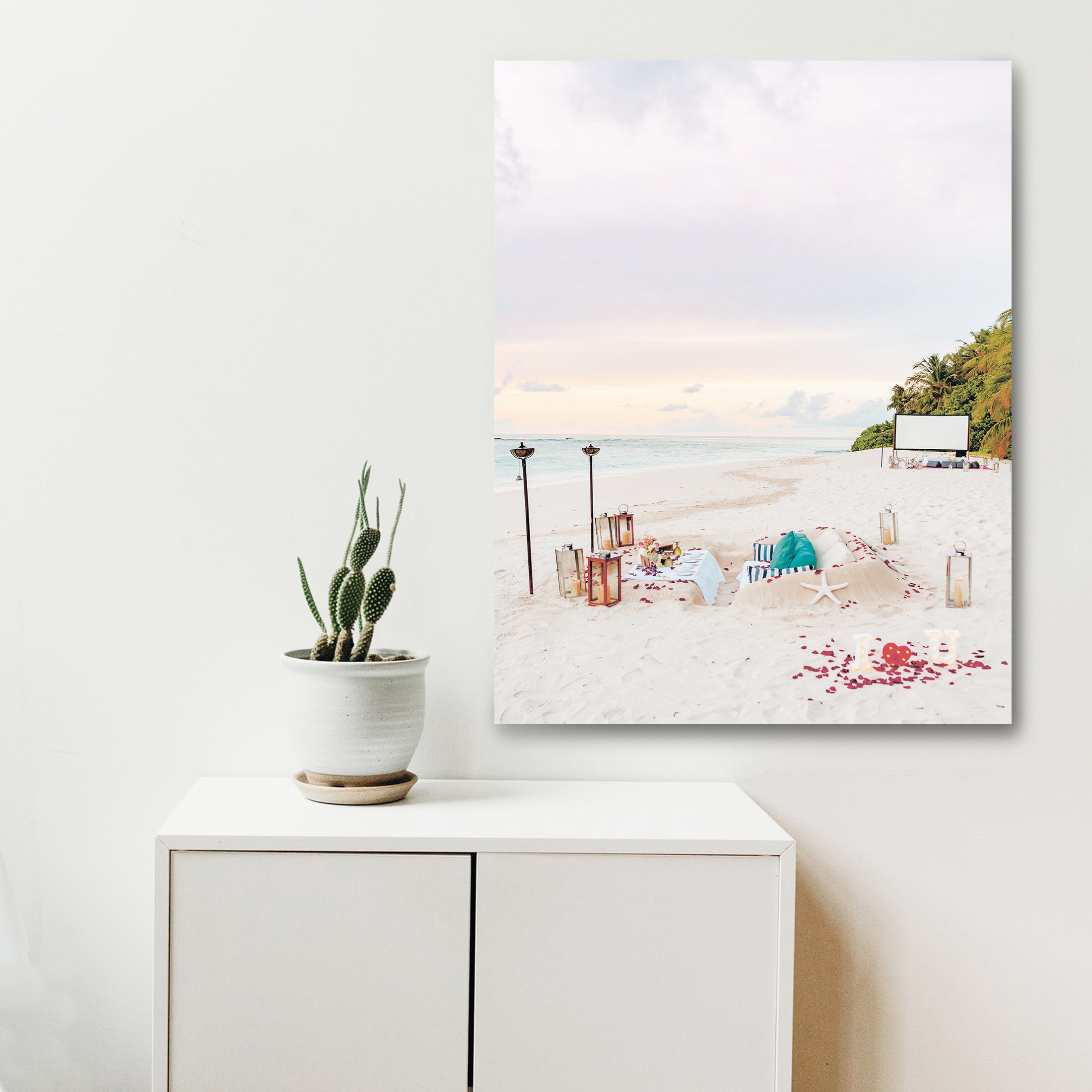 Set of 100 Tropical Beach Prints Wall Art Beach Poster - Etsy