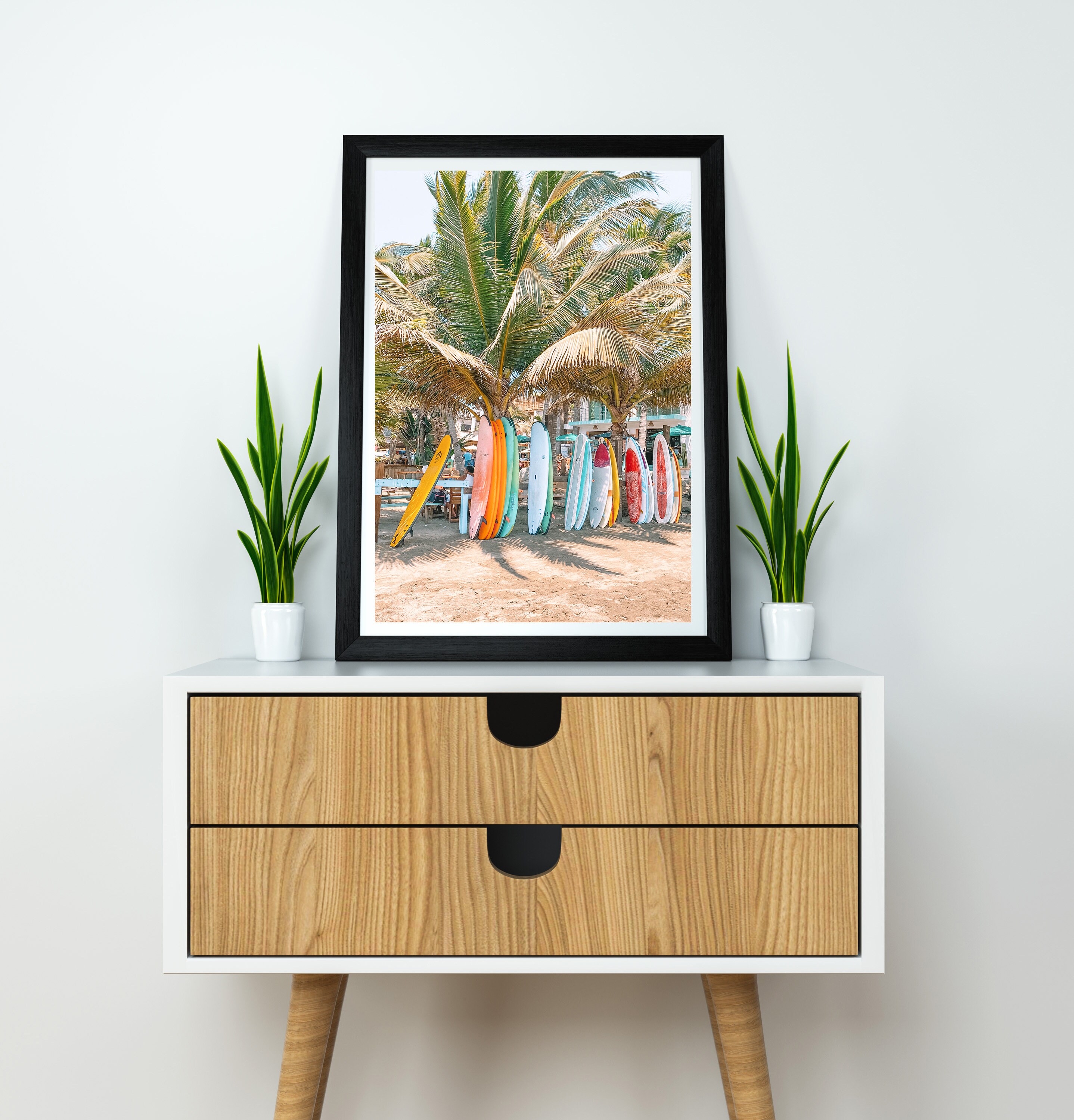 Surfboard Wall Art Print Beach Photography Coastal Print - Etsy