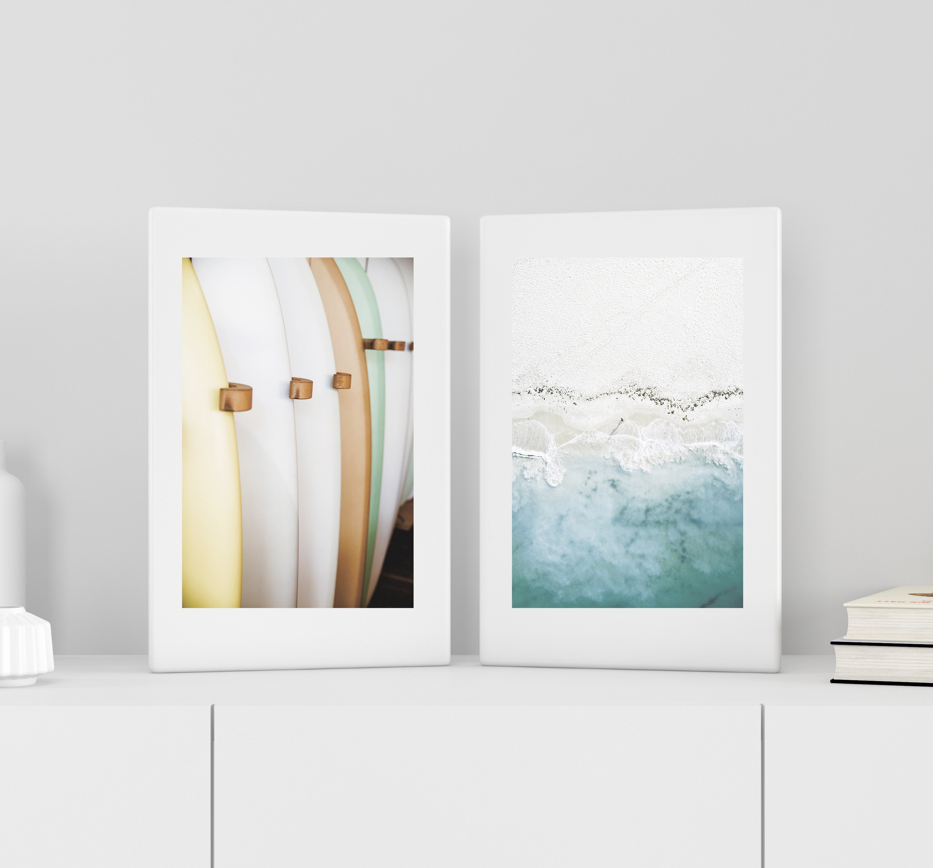 Beach Prints Set of 6 Prints Beach Wall Art Neutral Beach - Etsy