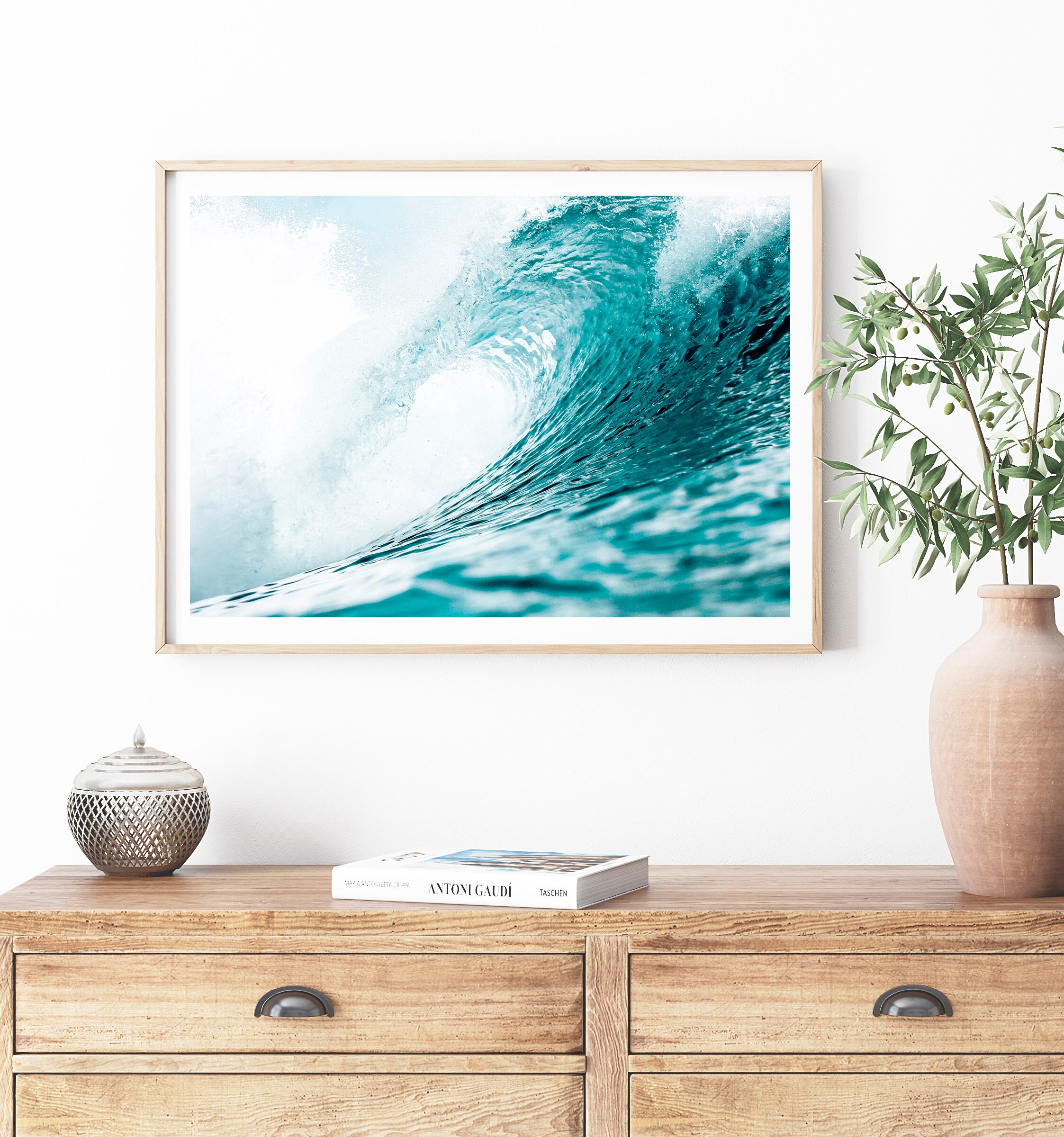 Ocean Wall Art Print, Wave Photography, Surf Wave Wall Art, Wave Print ...
