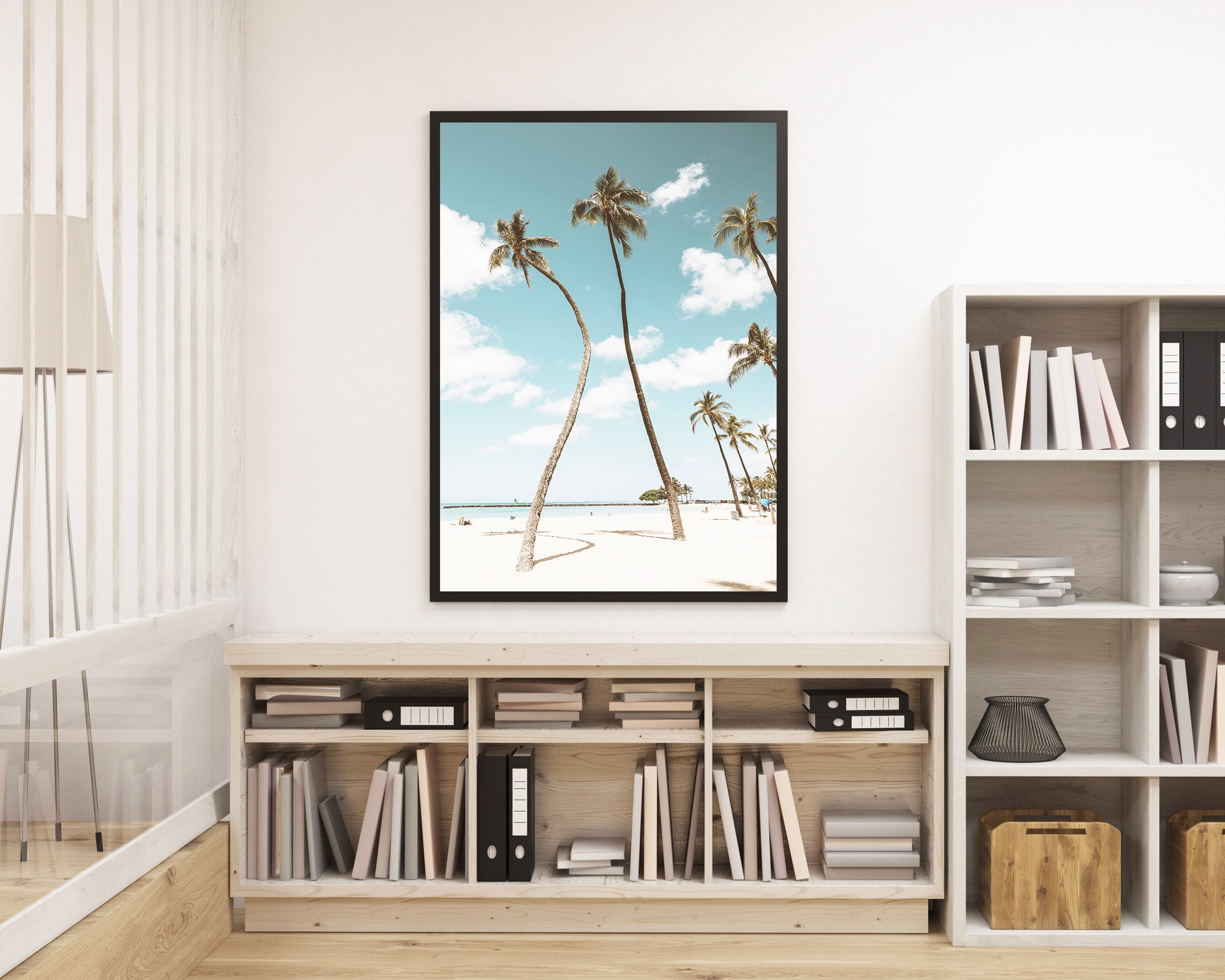 Palm Trees Wall Art Printable Palm Tree Photography Tropical - Etsy