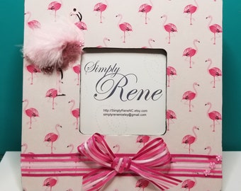 Flamingo Frame | Etsy
