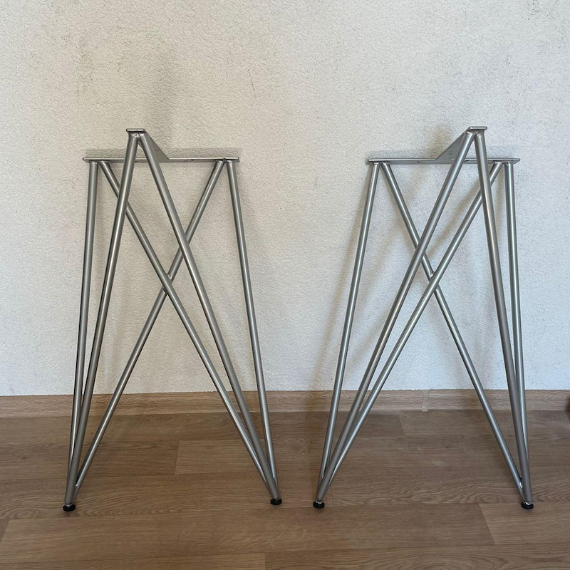 Chrome Table Legs - Etsy