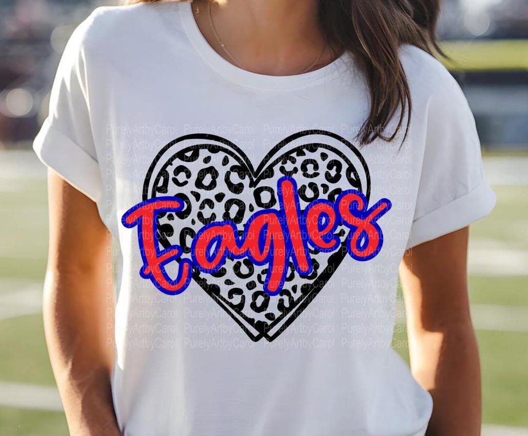 Eagles SVG, High School Team Design, School Spirit Shirts Svg, Eagles ...