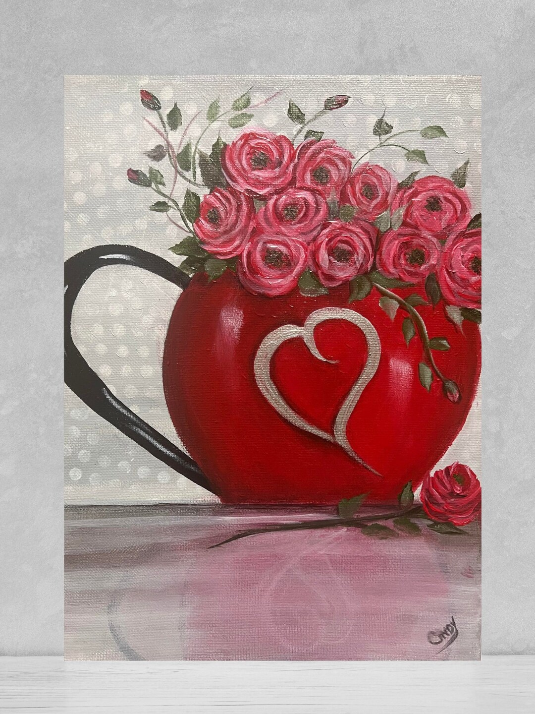 E Packets Valentine's Sweetheart Painting Template Instant Download - Etsy