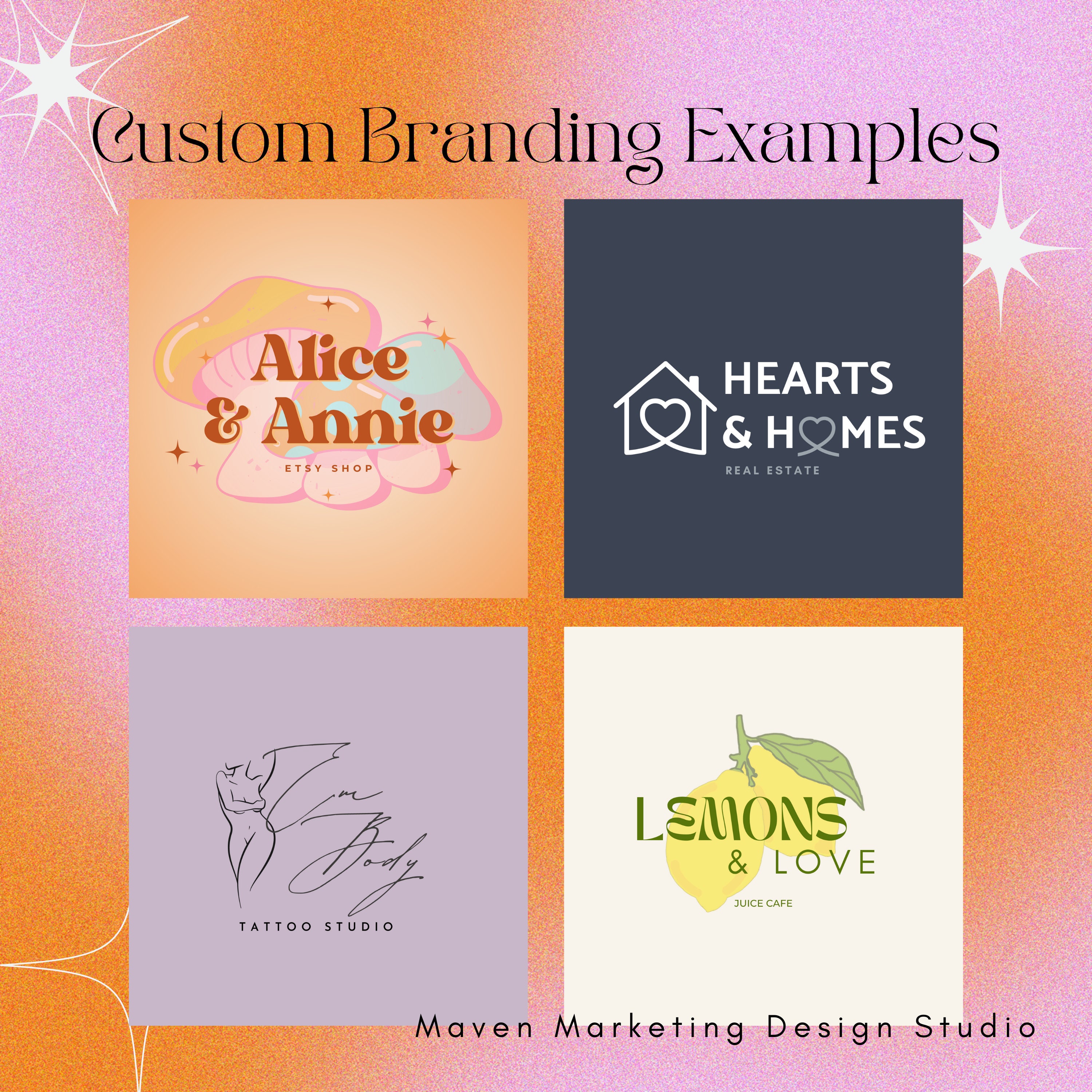 Custom Logo Design Custom Branding Kit Business Logo Small Business ...