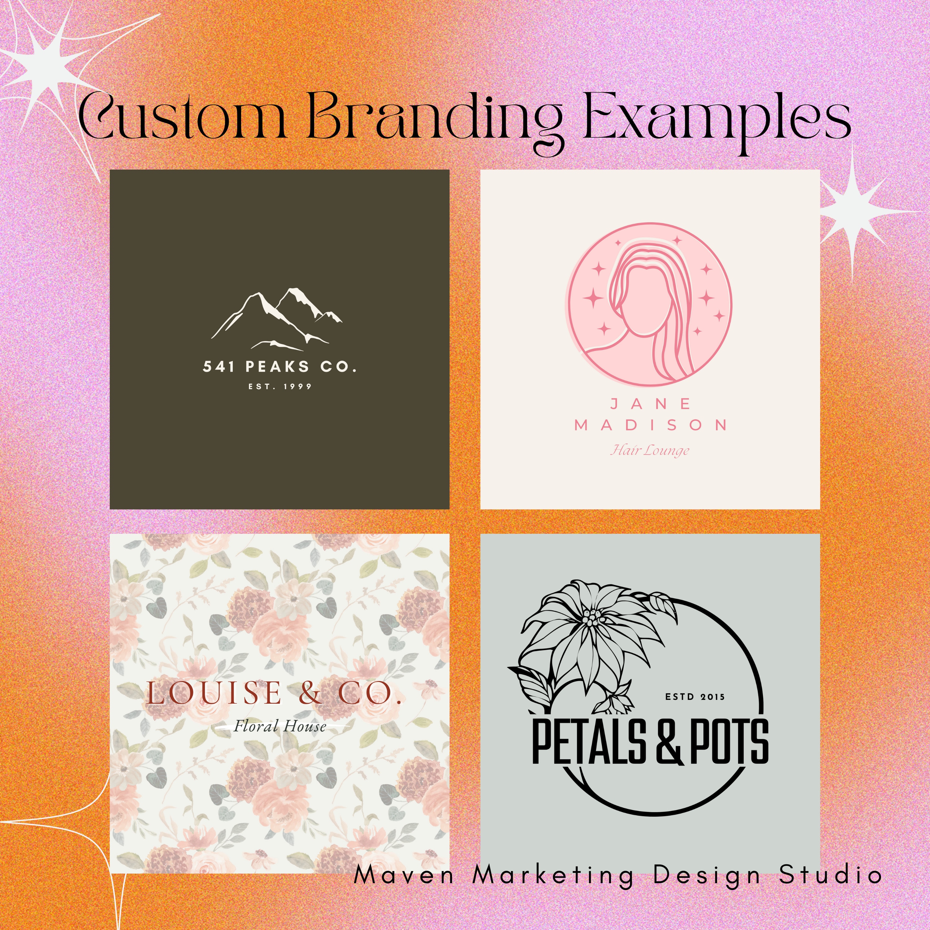 Custom Logo Design Custom Branding Kit Business Logo Small Business ...