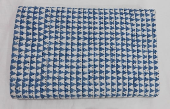 Indian Kantha Throw Indian Cotton Kantha QuiltsKantha | Etsy