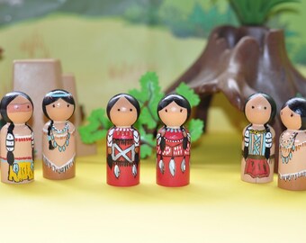 Native American Peg - Etsy