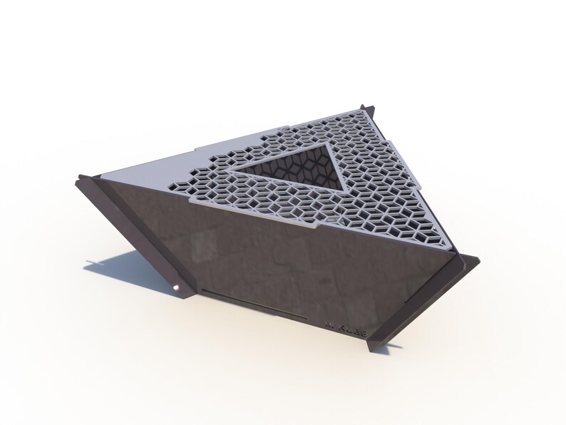 DXF/DWG Files for Fire Pit Design (80x80cm) – Laser Cutting Plan for ...