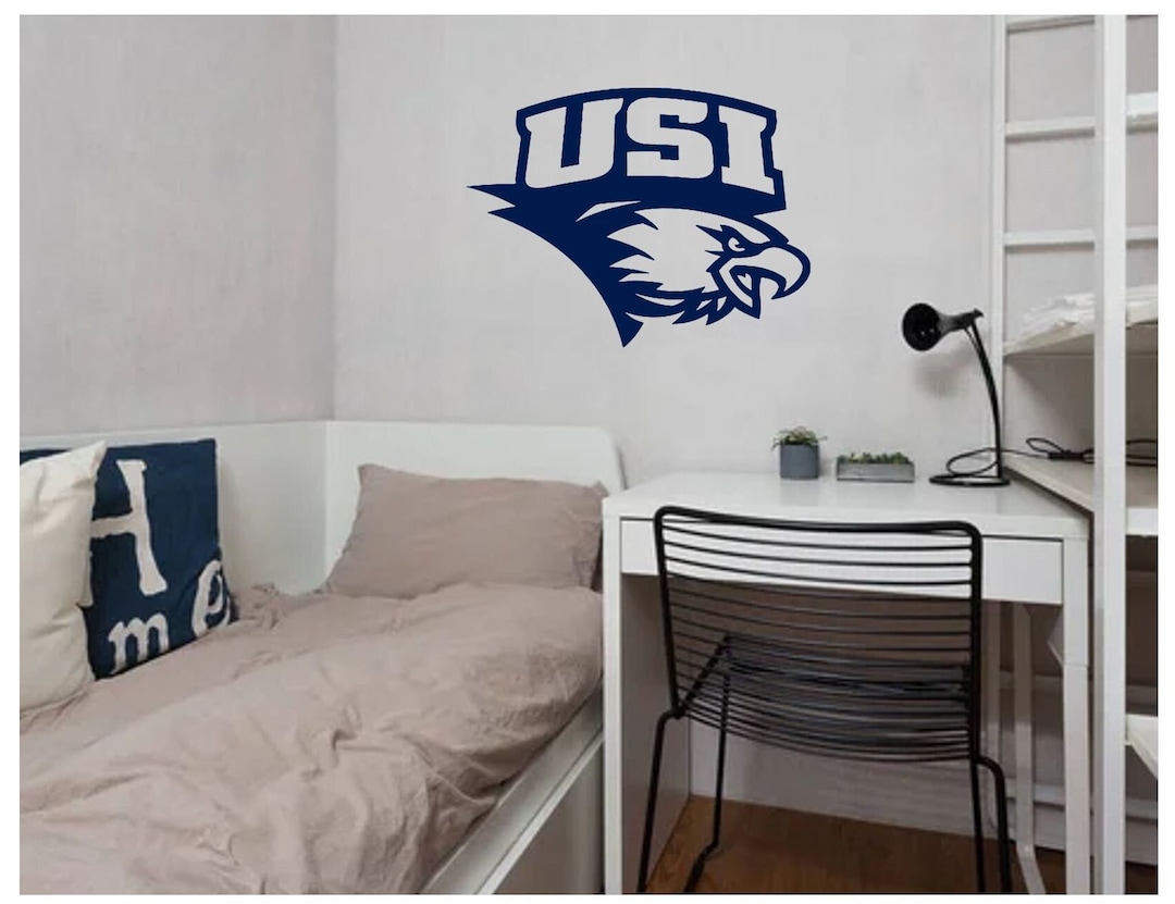 USI - University Southern Indiana Logo - Wall Art - Etsy