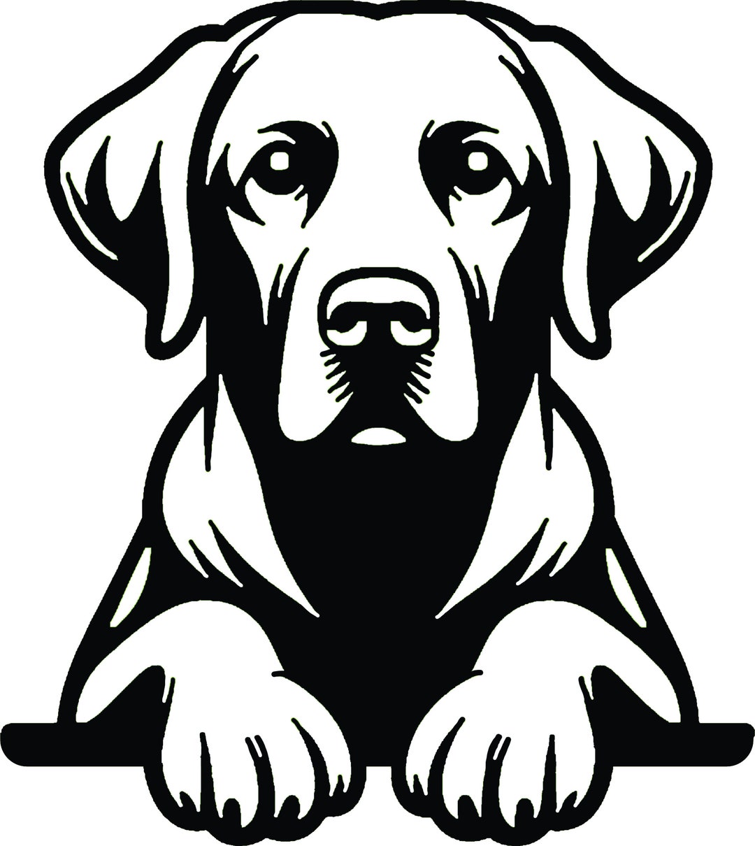 Labrador Metal Wall Art-labrador1 - Etsy