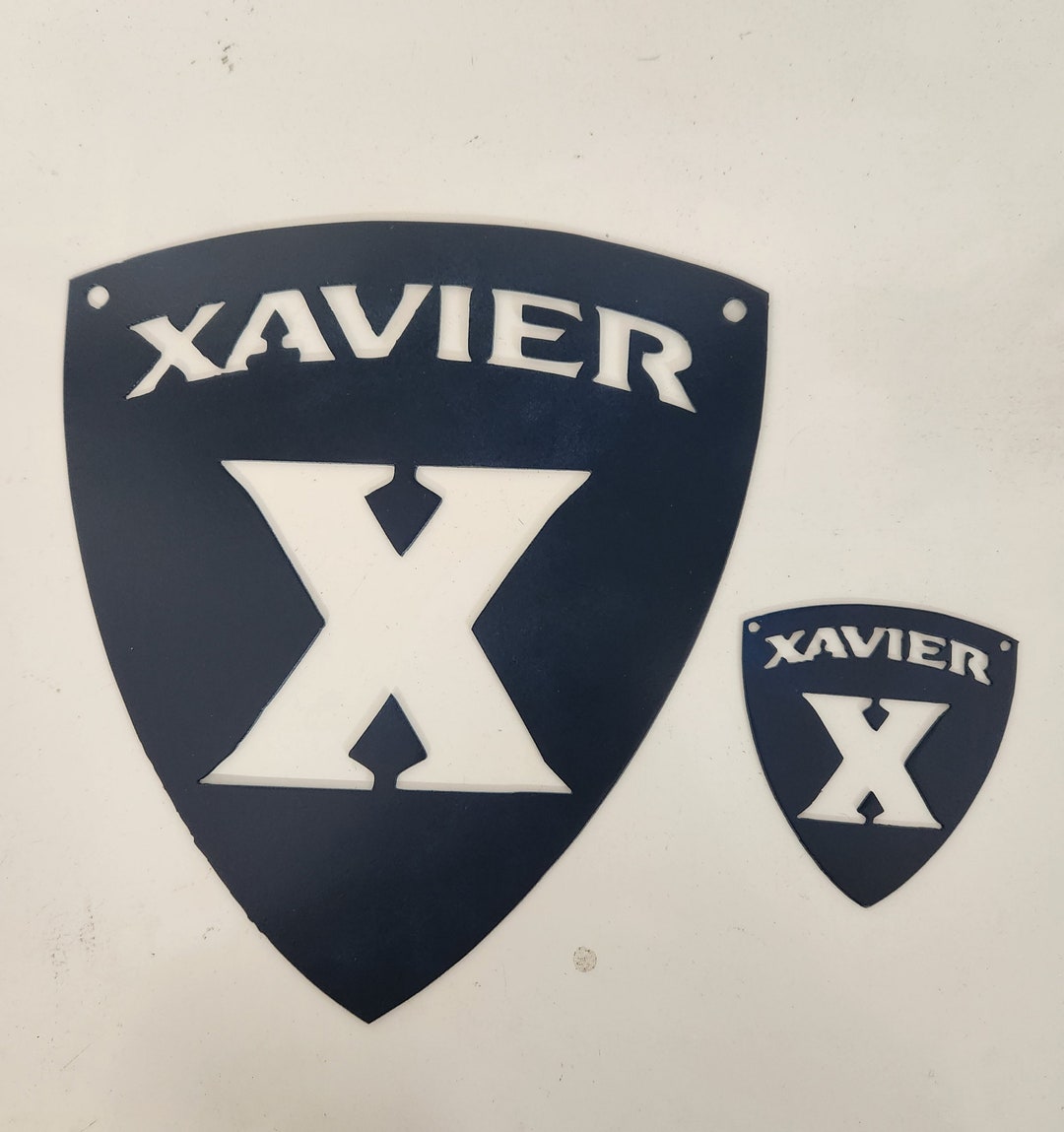 Xavier Logo Wall Art Metal Xavier University Plus - Etsy