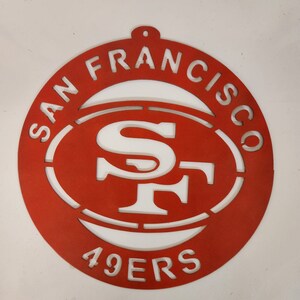 San Francisco 49ers-metal Wall Art - Etsy