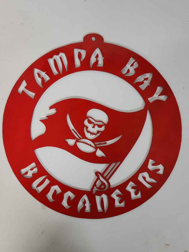Tampa Bay Buccaneers Metal Wall Art - Etsy