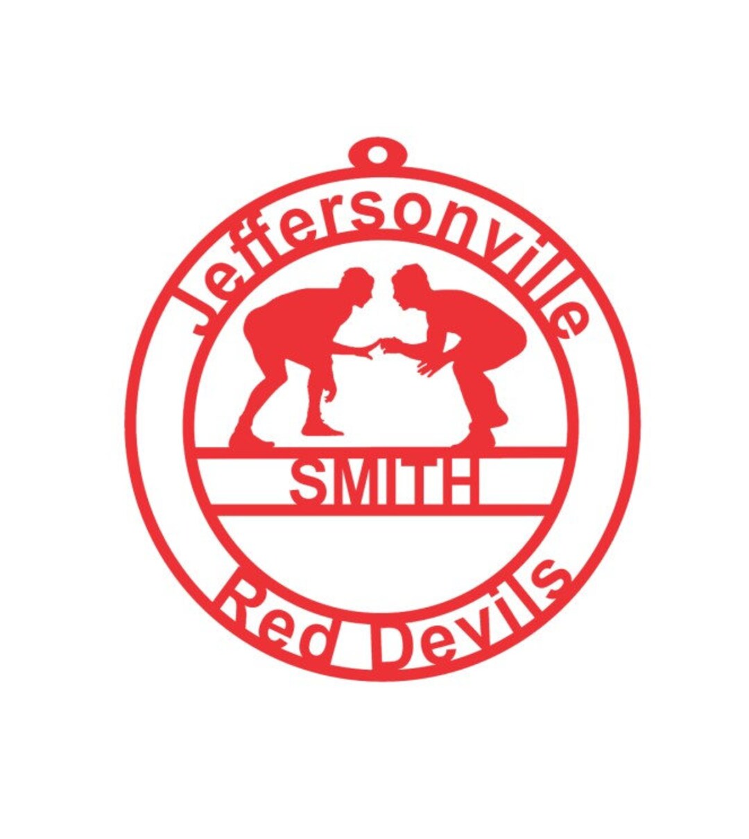 Customizable Wrestling Wall Art - Metal, High School, Men, Athlete ...