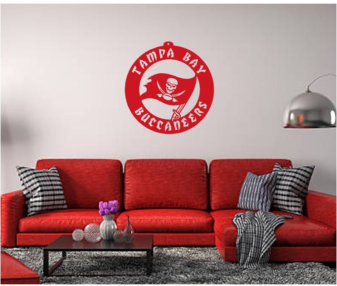 Tampa Bay Buccaneers Metal Wall Art - Etsy