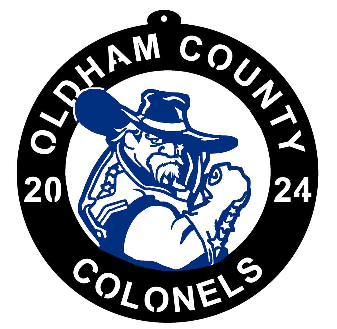 Oldham County Colonels Metal Wall Art - Etsy