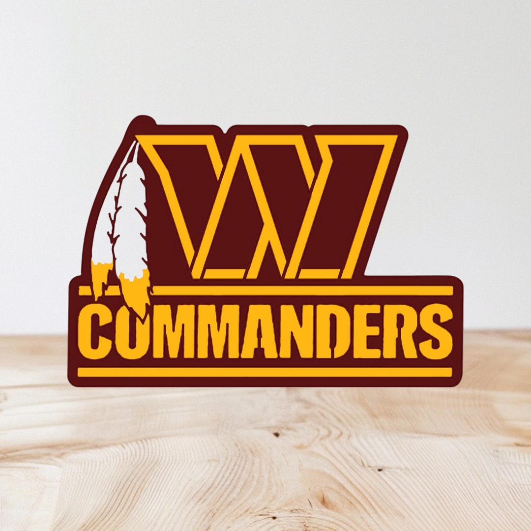 Washington Commanders Metal Wall Art - Etsy