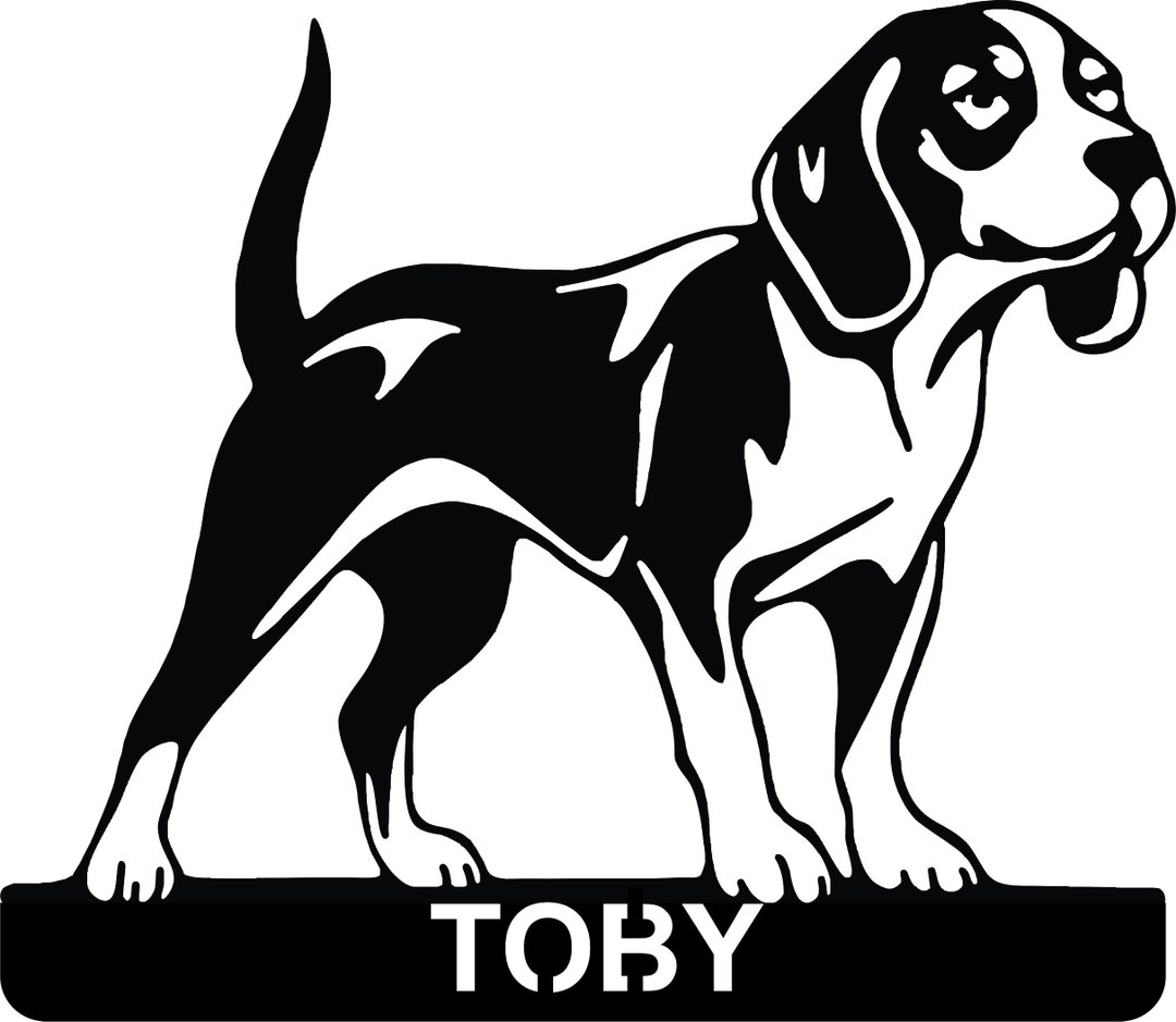 Beagle Metal Wall Art - Etsy