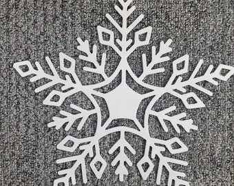 Large Snowflake Wall Art - Etsy