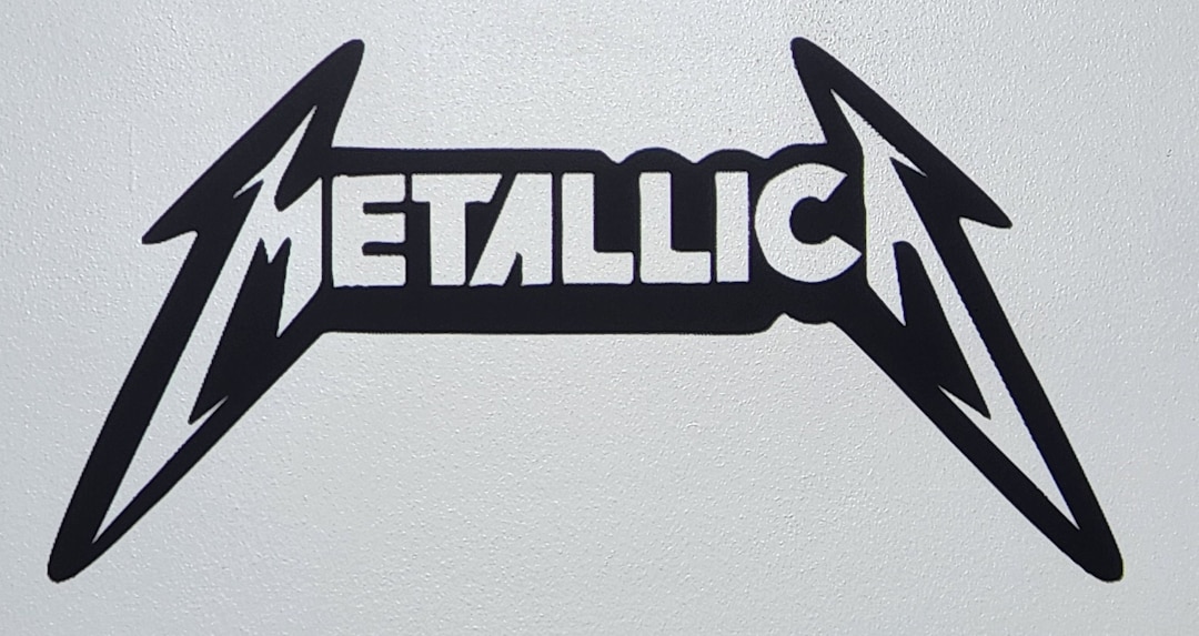 Metallica Metal Wall Art 12 & 18 - Etsy