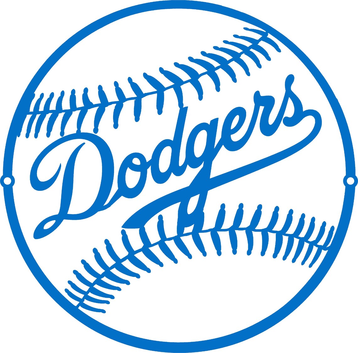 Dodgers Metal Wall Art - Etsy