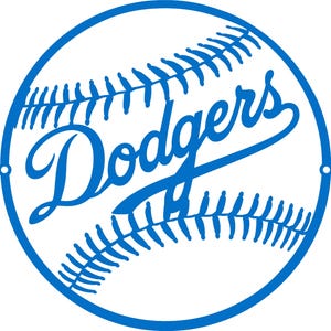 Dodgers Metal Wall Art - Etsy