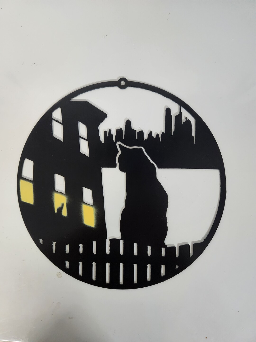 Cat in the City (special Edition) Wall Art, Catcity1s, Part of the Cat ...